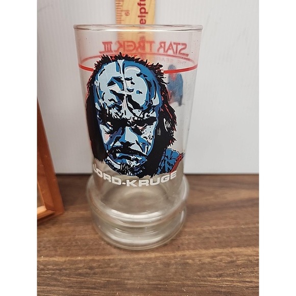 Art | 1984 Star Trek 3 The Search For Spock Lordkruge Taco Bell Glass ...